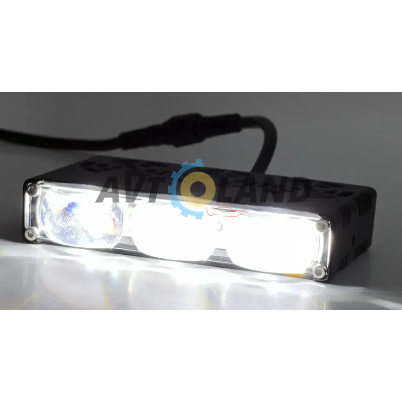 Светодиодные фары External SpotLight L27 55W на три линзы W-Y ...