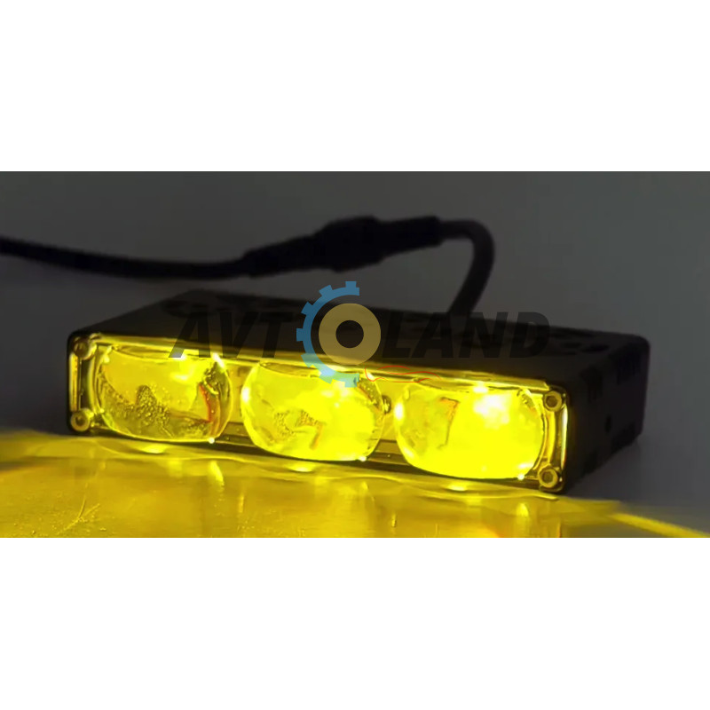 Светодиодные фары External SpotLight L27 55W на три линзы W-Y ...